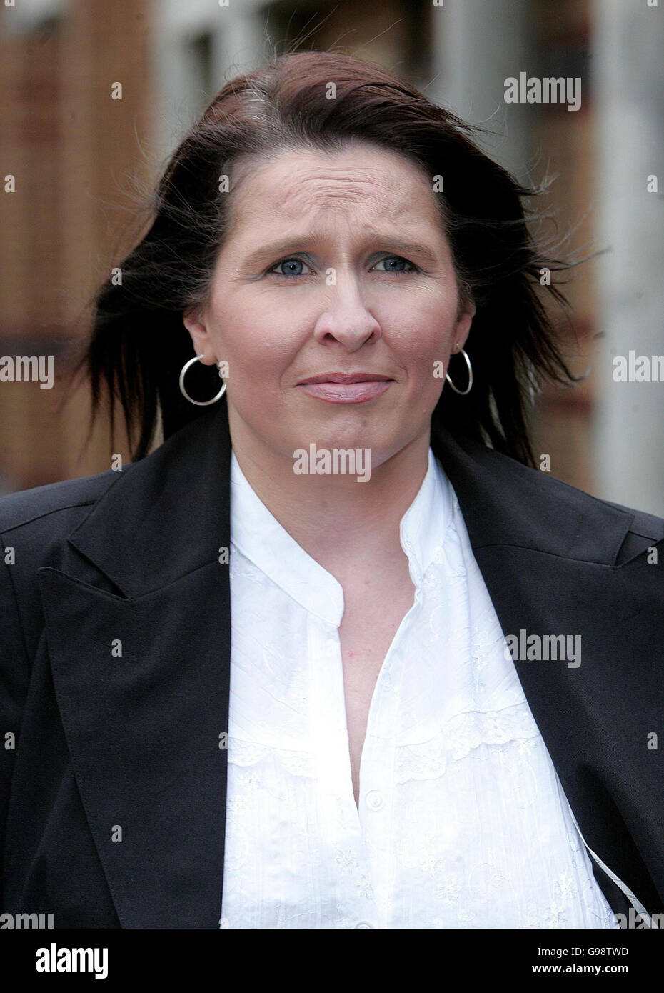 Wife Swap star Lizzie Bardsley outside Bury Magistrates Court where she ...