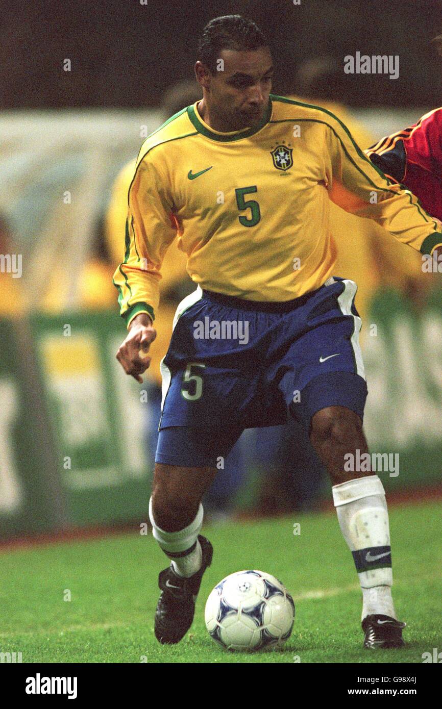 Soccer - Friendly - Spain v Brazil Stock Photo - Alamy