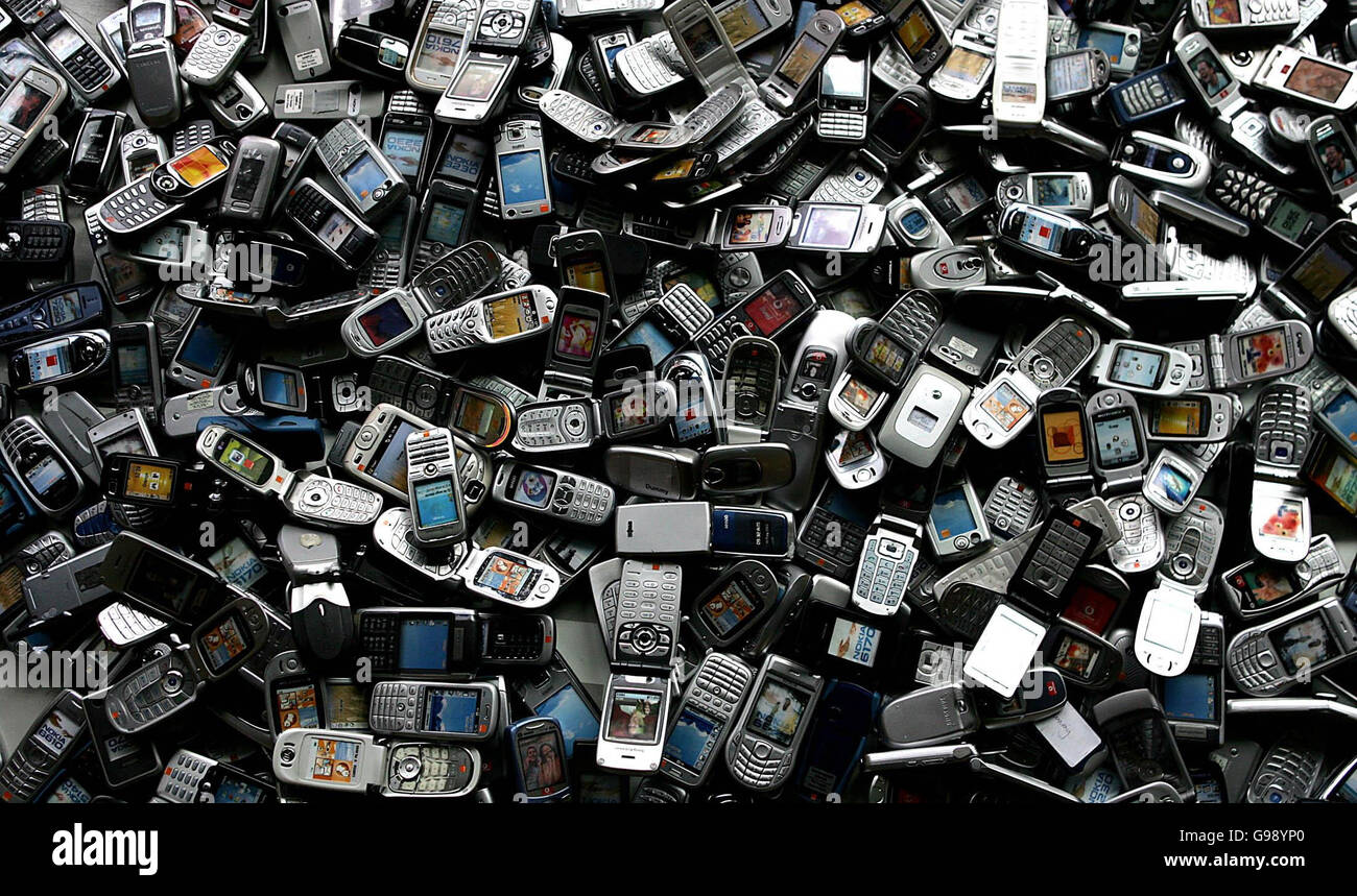 Staff at the National Science Museum, London, sort through some of the ...