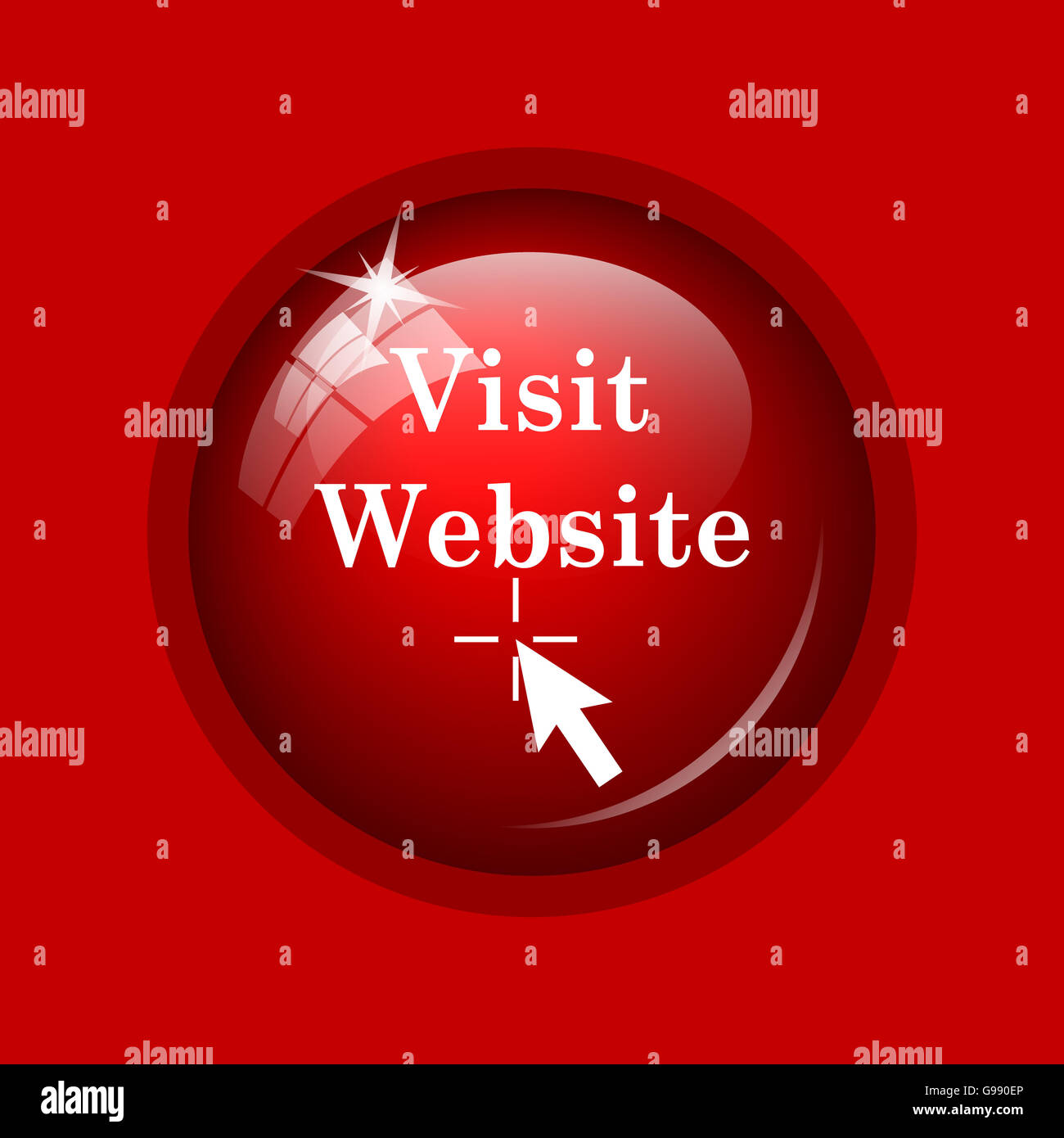 Visit website icon internet button hi-res stock photography and images ...