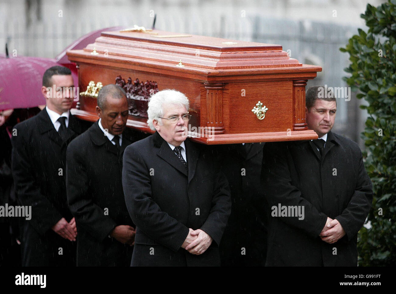 The Coffin of George Kelly is carried from the Metropolitan Cathedral ...
