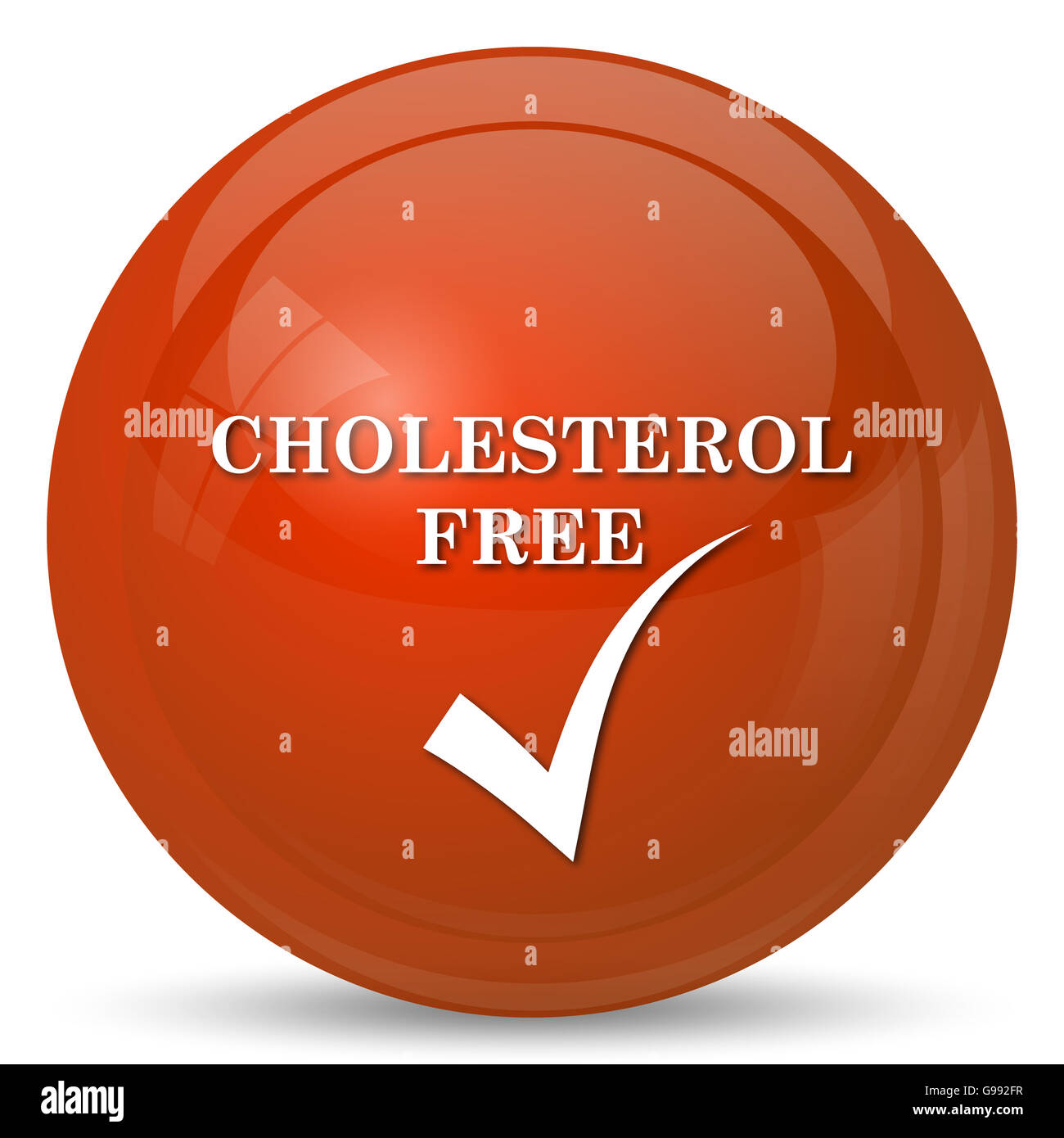 Cholesterol free icon hi-res stock photography and images - Alamy