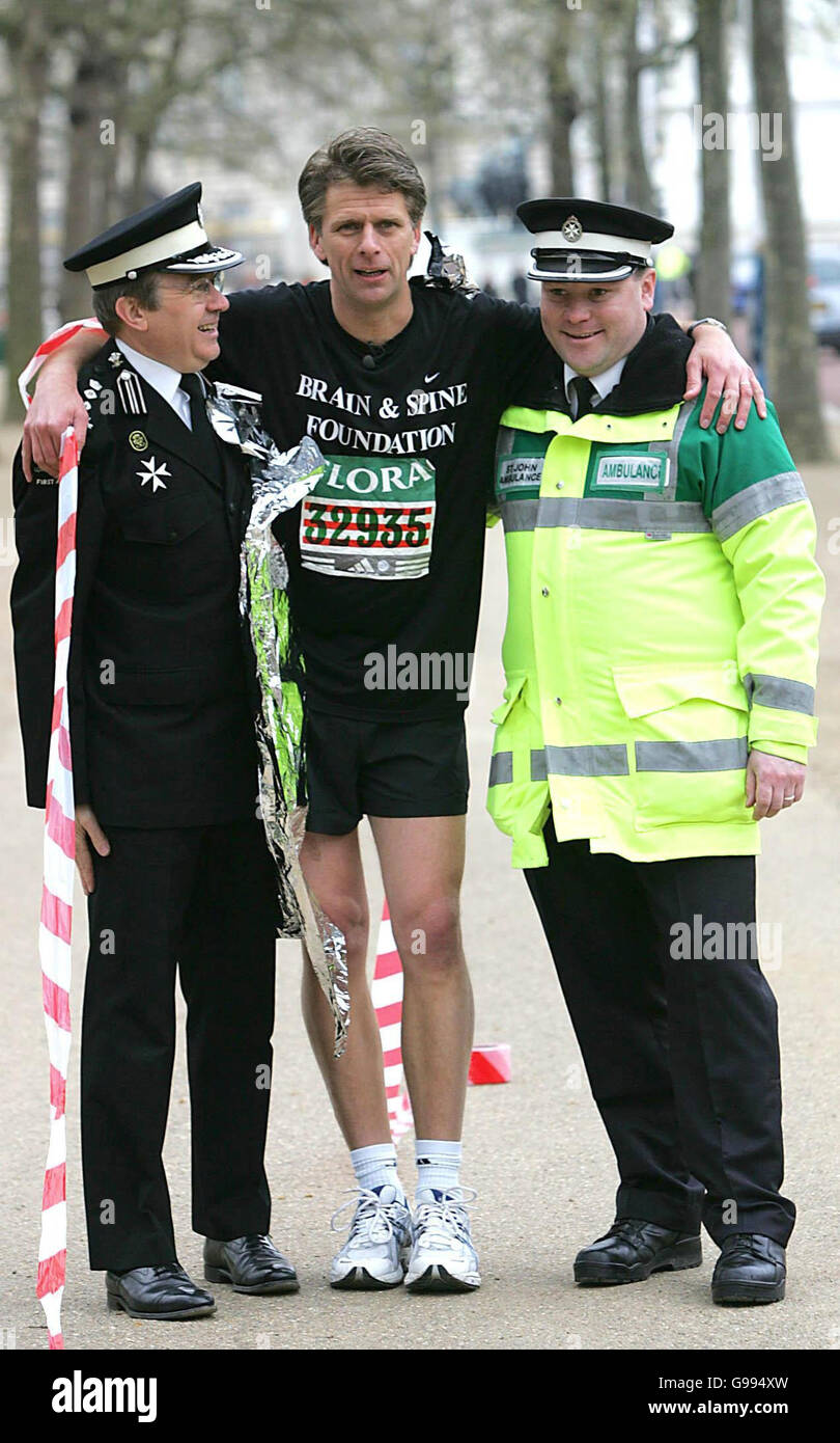 Gmtv presenter andrew castle completes london marathon mall hi-res ...
