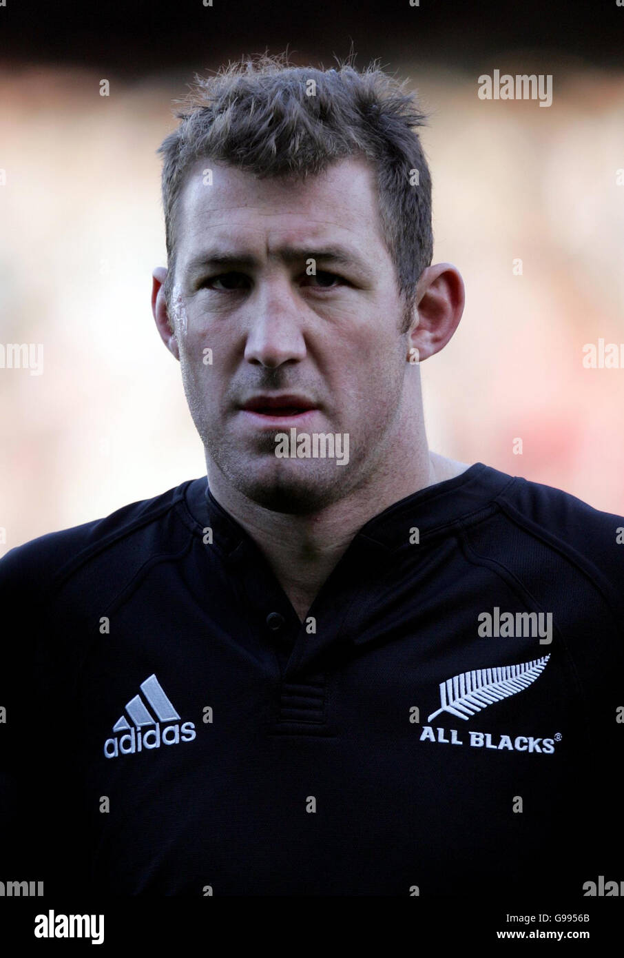 New Zealand's Chris Jack before the Ireland v New Zealand match at ...