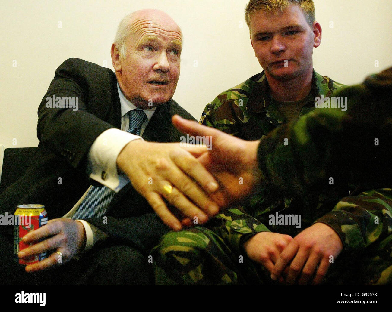 Unveiling new scottish army barracks glencorse in penicuik hi-res stock ...