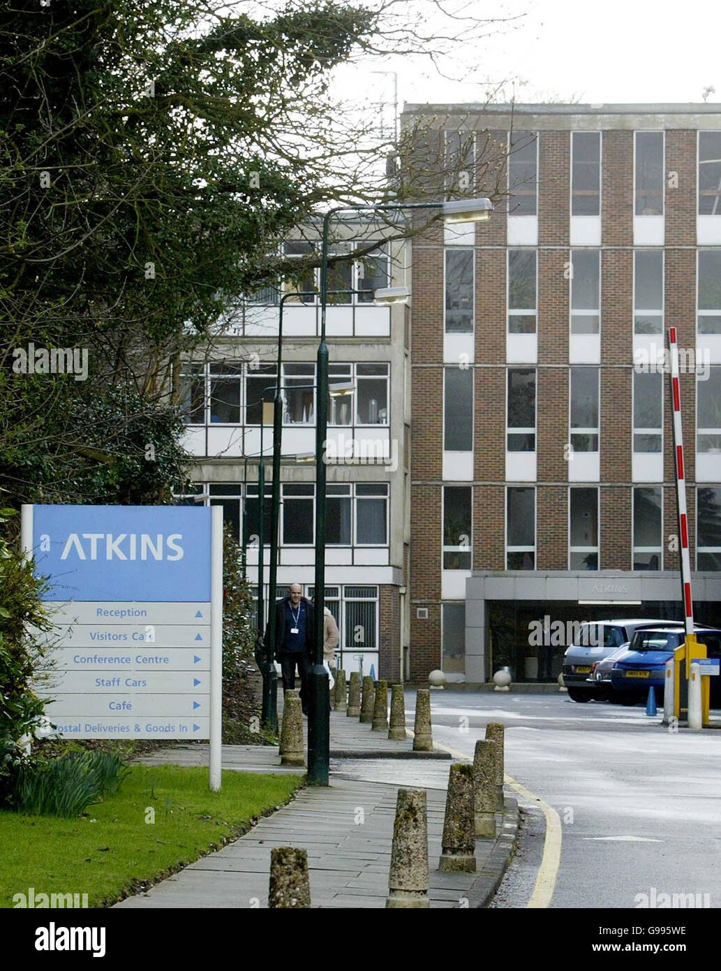 General view of the head office of engineering company Atkins in Epsom ...