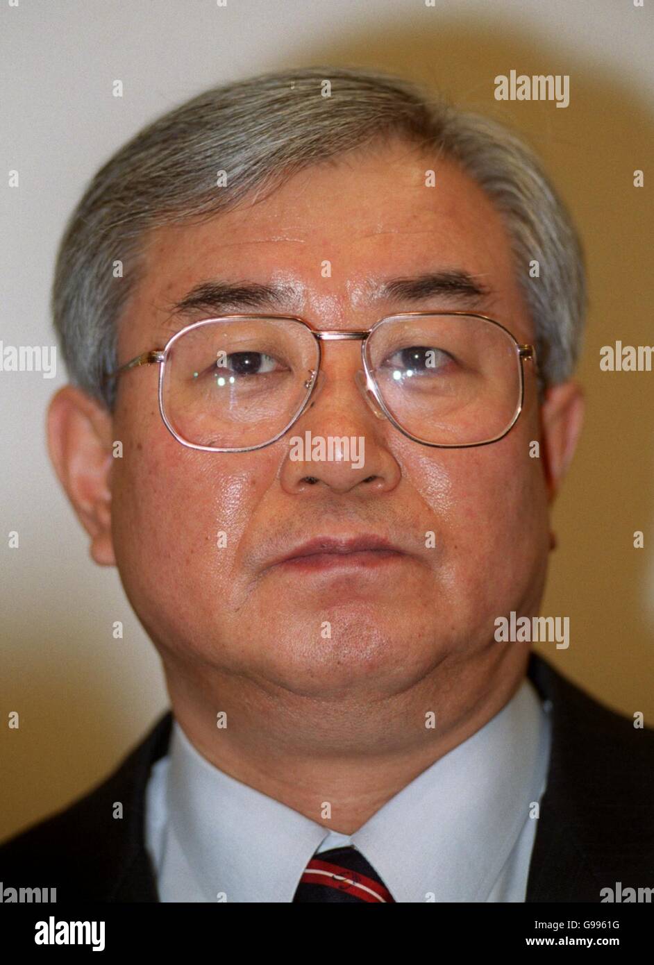 Fifa 2002 World Cup Preliminary Draw In Tokyo High Resolution Stock ...