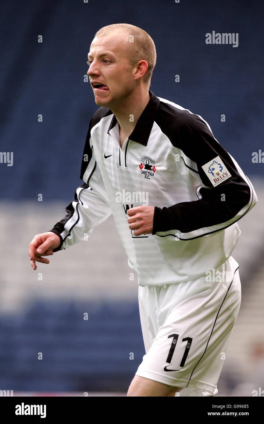 Soccer tennents scottish cup semi final gretna v dundee hampden park hi ...