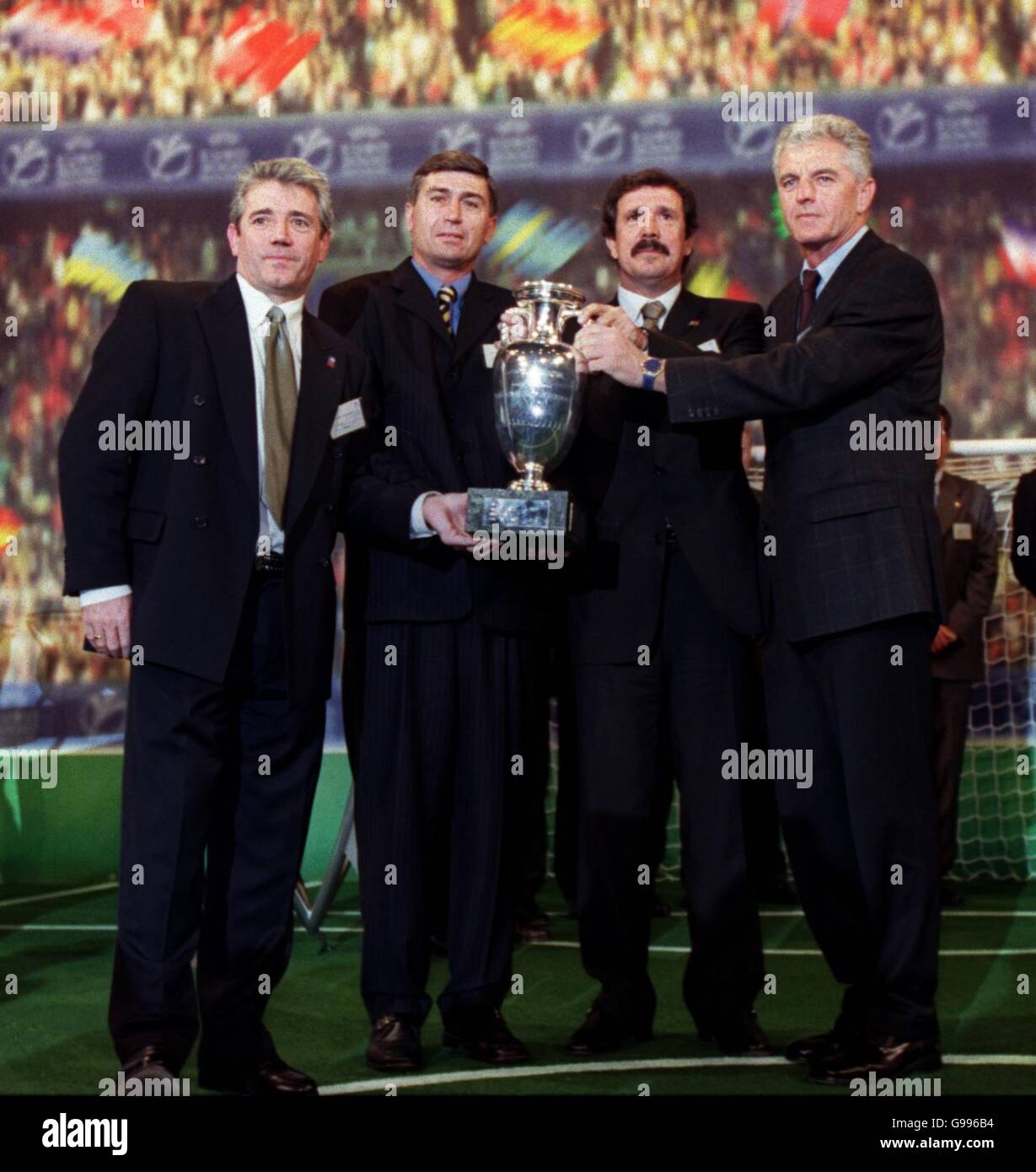 Soccer - Euro 2000 Finals Draw - Brussels Stock Photo - Alamy