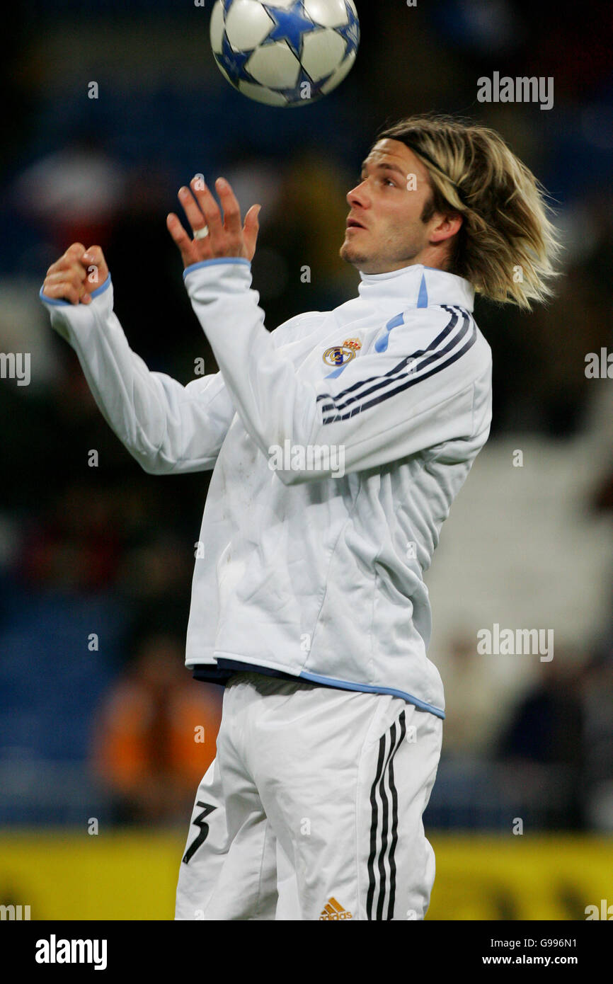 Beckham real madrid 2006 hi-res stock photography and images - Alamy