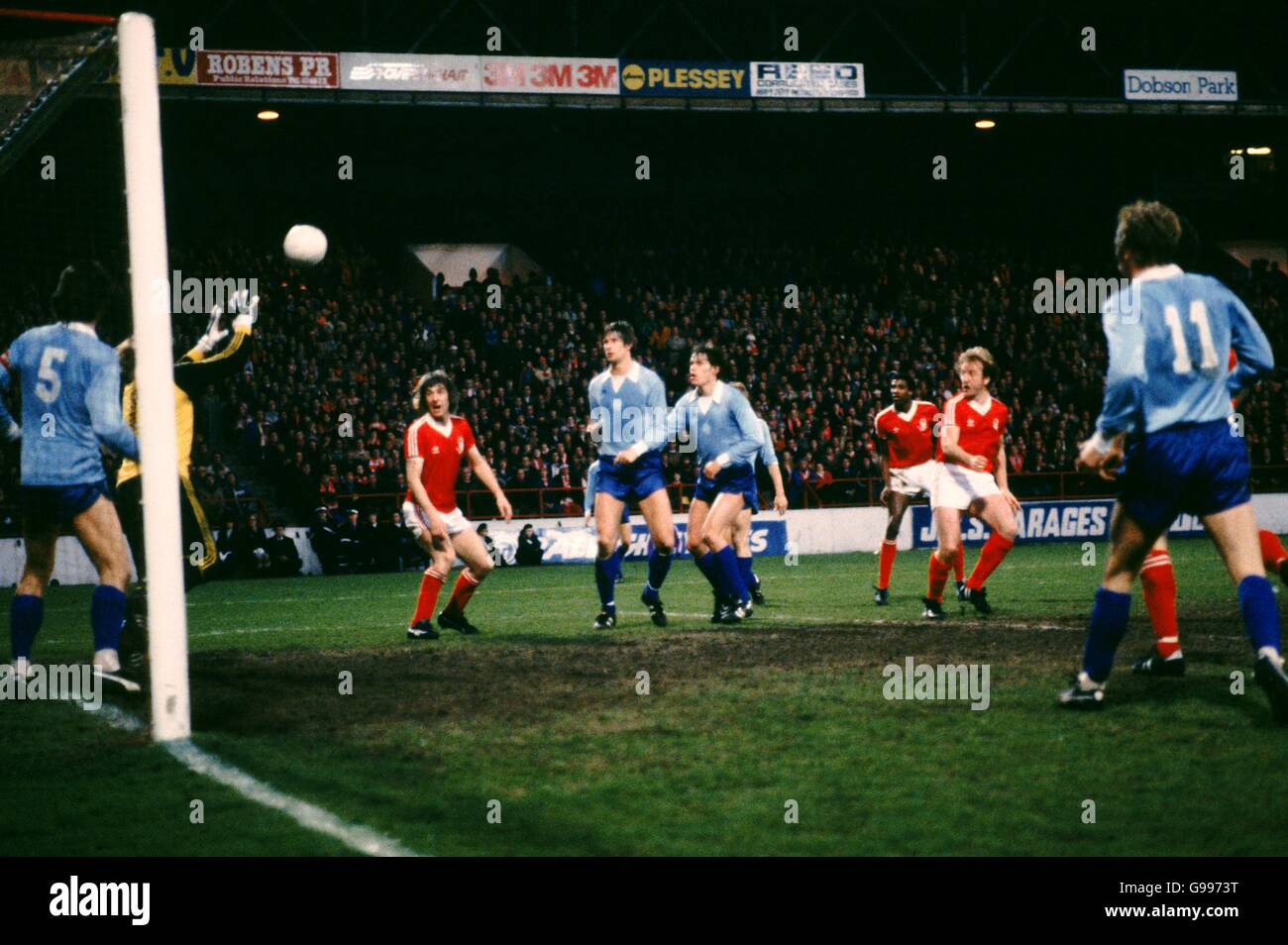 Soccer european cup semi final first leg nottingham forest ajax hi-res ...