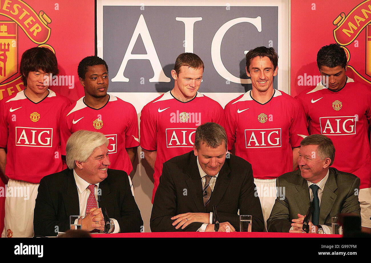 SOCCER Man Utd Stock Photo - Alamy