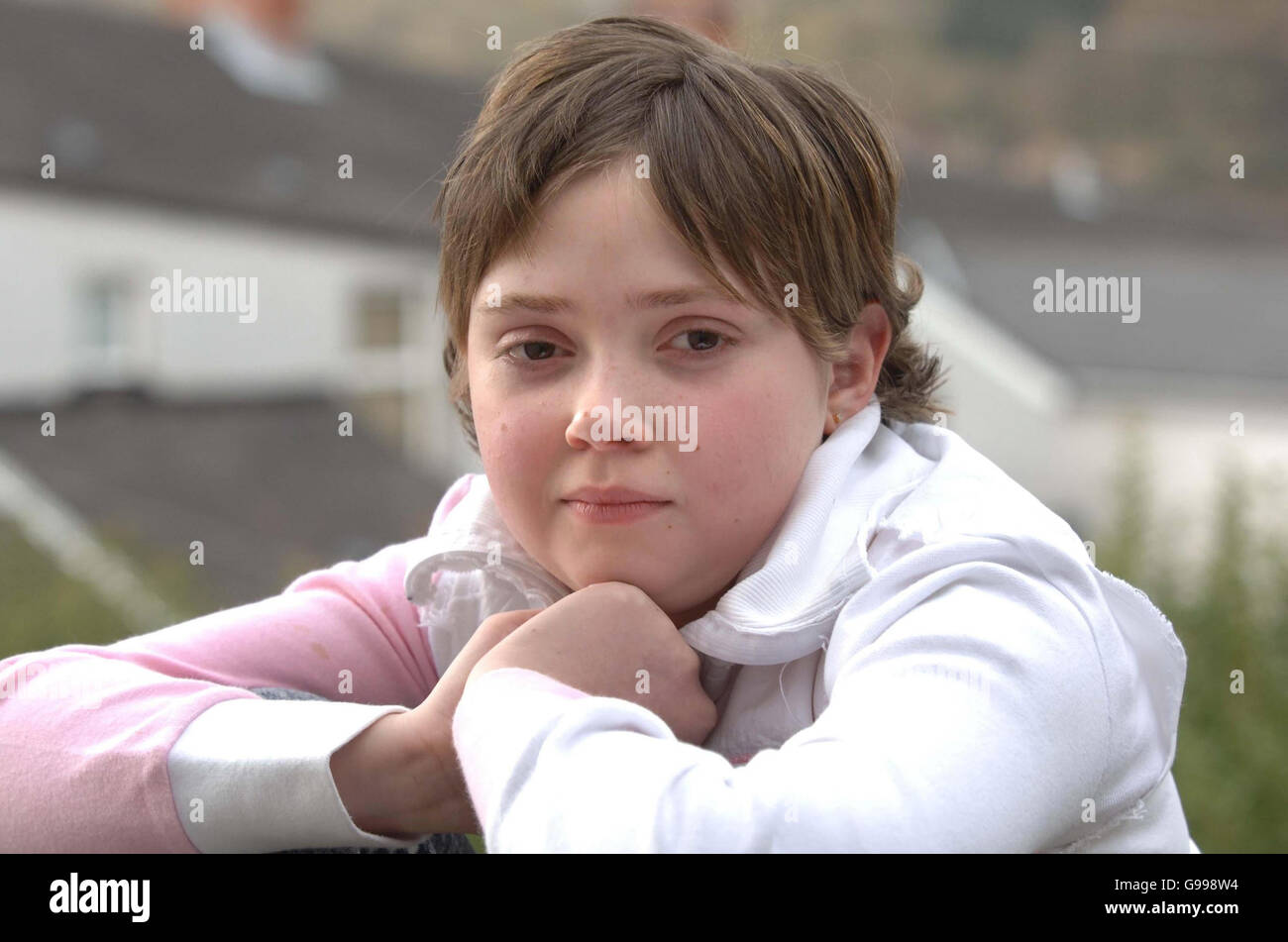 Hannah Clark, 12, of Mountain Ash, south Wales, who is believed to have ...