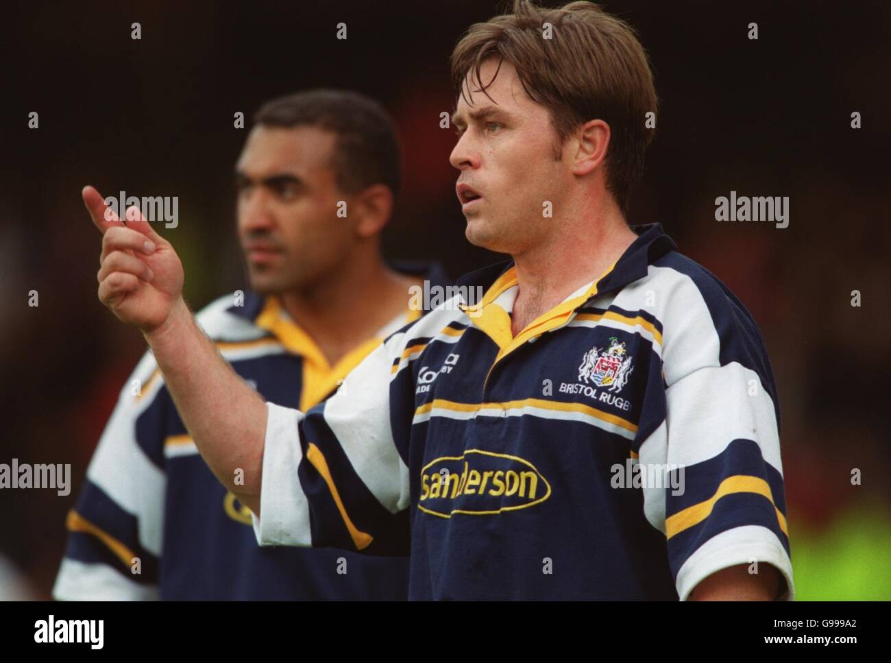 Rugby union allied dunbar premiership leicester v bristol hi-res stock ...