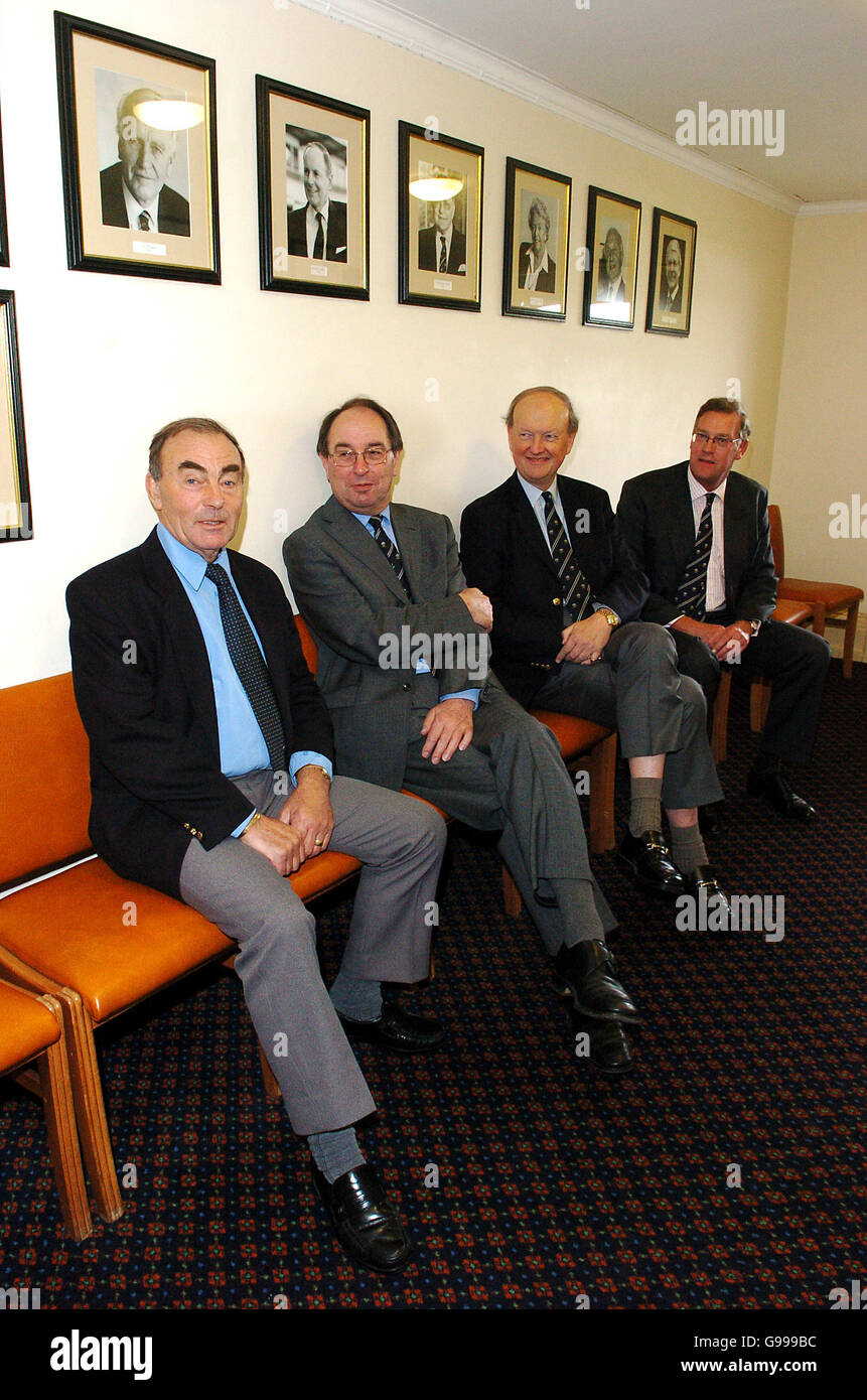 Chairman of cricket roger harman hi-res stock photography and images ...
