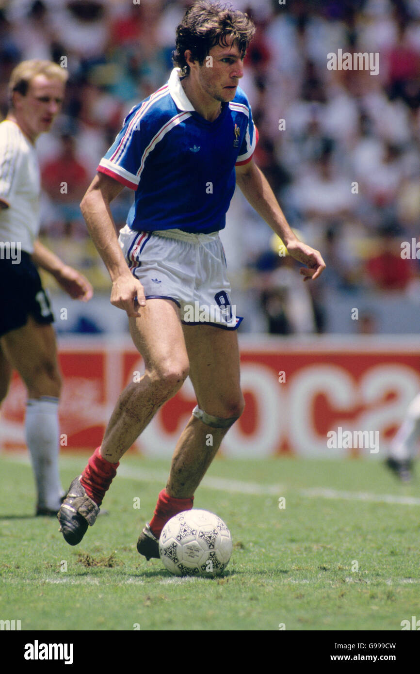 Soccer - World Cup Mexico 1986 - Semi Final - West Germany v France ...