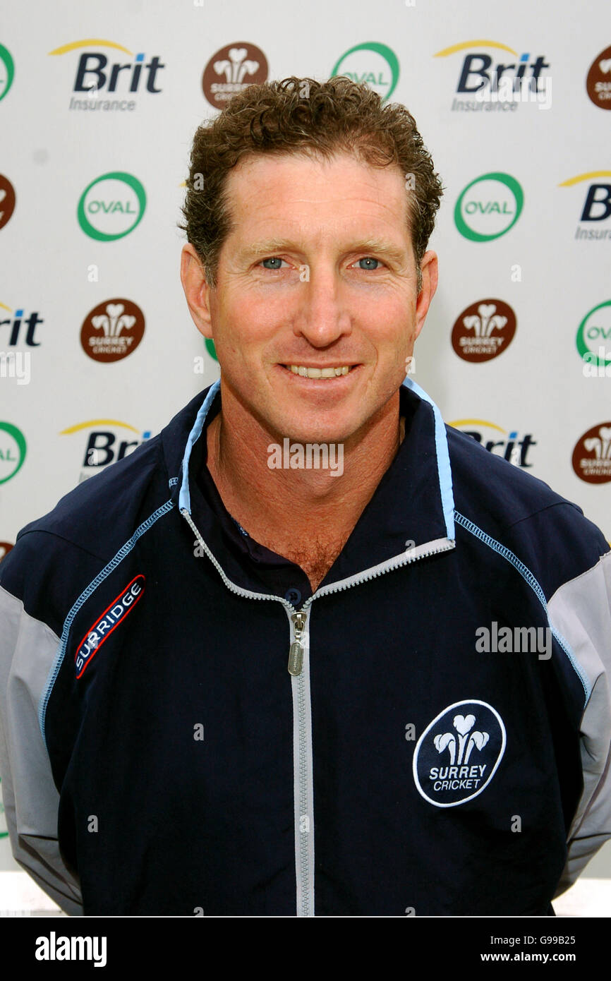 Cricket surrey county cricket club 2006 photocall the brit oval hi-res ...