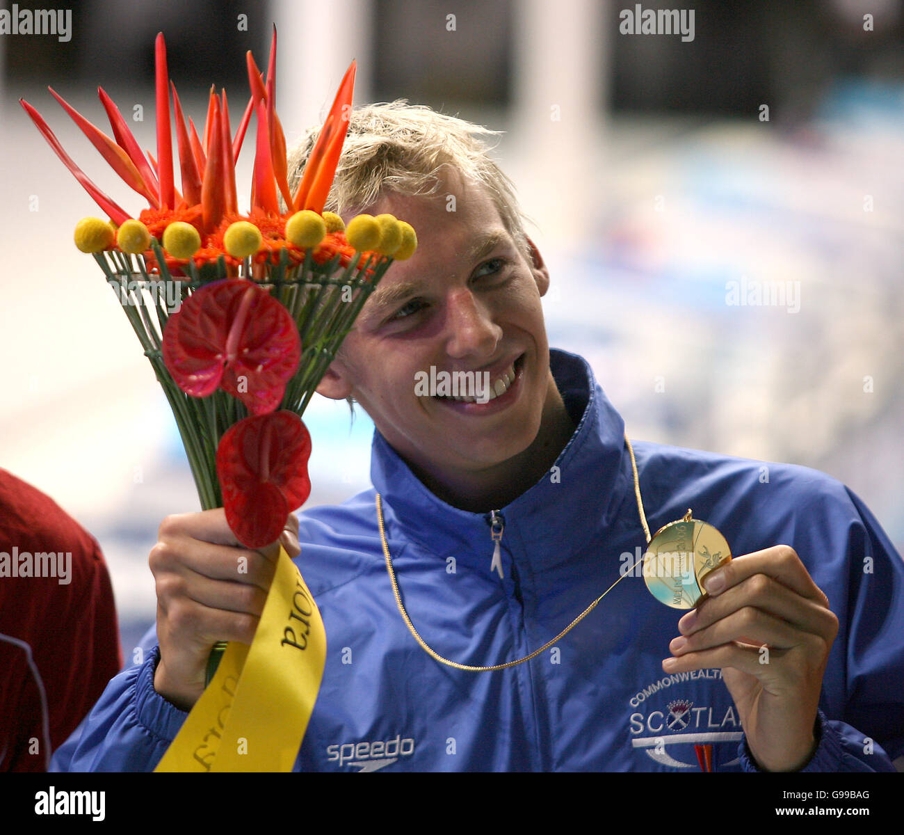COMMONWEALTH Swimming. Scotland's David Carry Stock Photo - Alamy