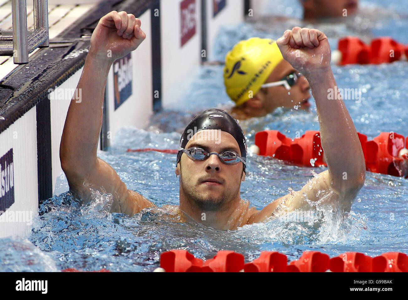 COMMONWEALTH Swimming. England's Liam Tancock Stock Photo - Alamy