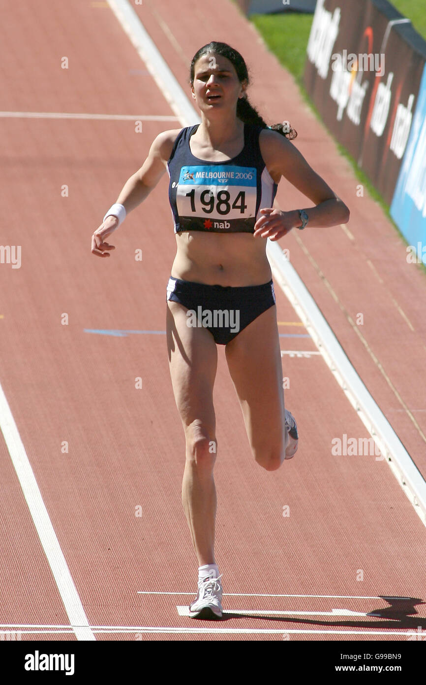 Australia Commonwealth Games Athletics. Susan Partridge, Scotland Stock ...
