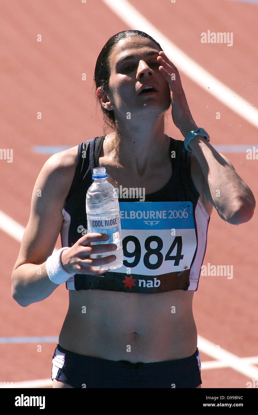 Australia Commonwealth Games Athletics. Susan Partridge, Scotland Stock ...