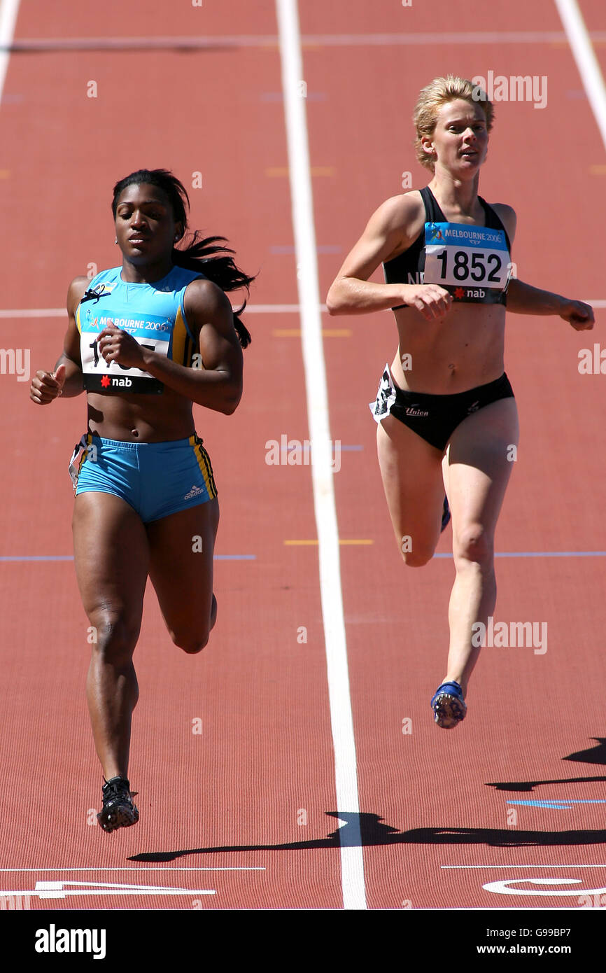 L r tonique williams of the bahamas jane of new zealand hi-res stock ...