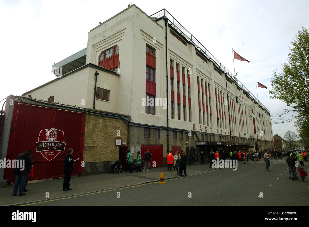 Highbury east stand hi-res stock photography and images - Alamy