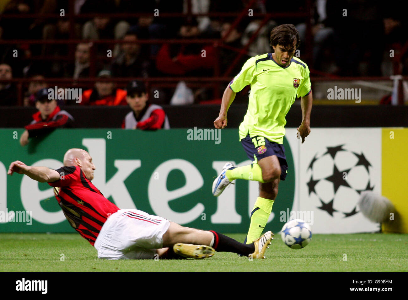 Football san siro starball match action hi-res stock photography and ...