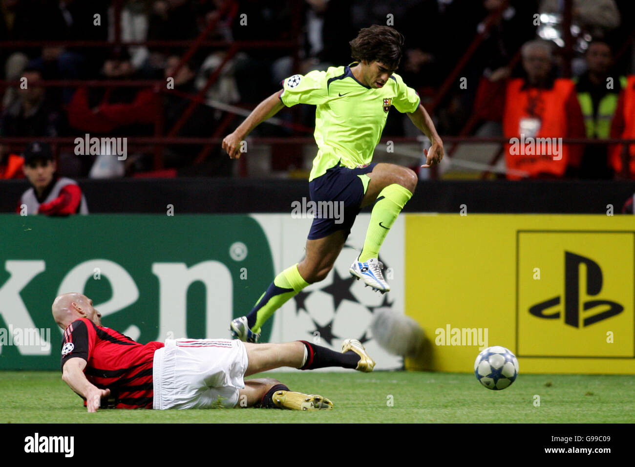 Football san siro starball match action hi-res stock photography and ...