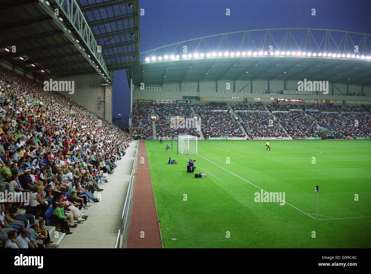 Official opening of jjb stadium hi-res stock photography and images - Alamy