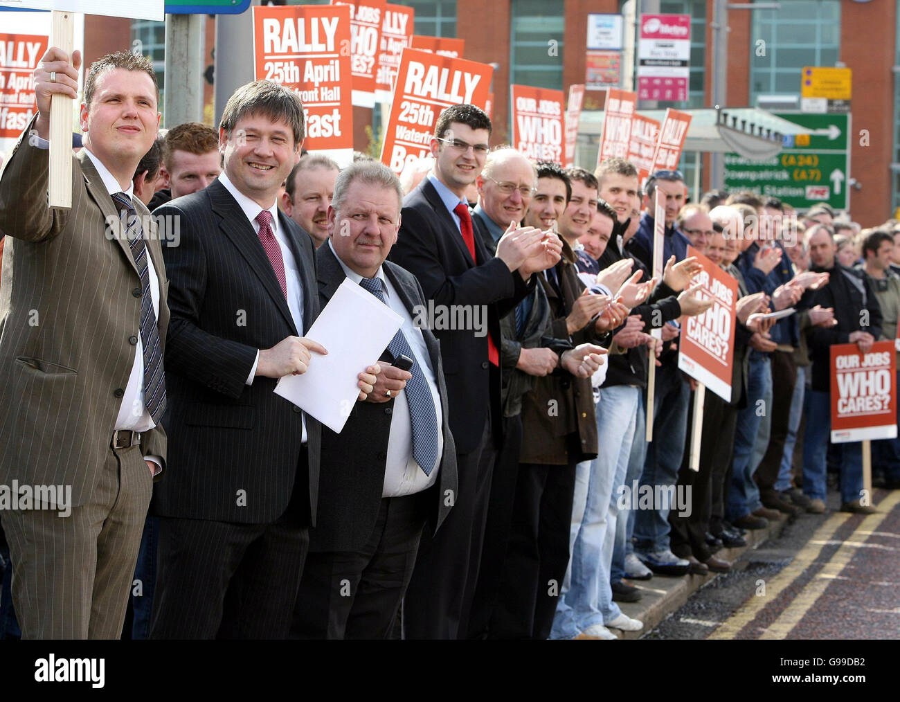 Basil McCrea ( 2nd left), Northern Ireland Manufacturing Focus Group ...