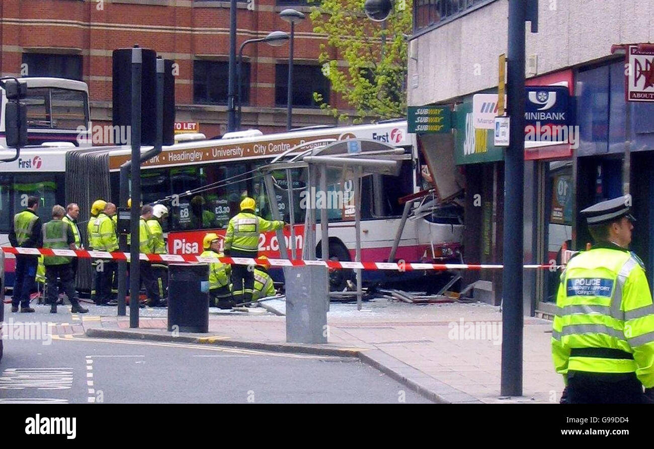 Leeds city centre today hi-res stock photography and images - Alamy