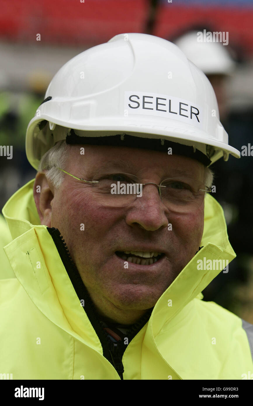 Germany's Uwe Seeler at Wembley Stadium Tuesday March 21, 2006. Seven ...