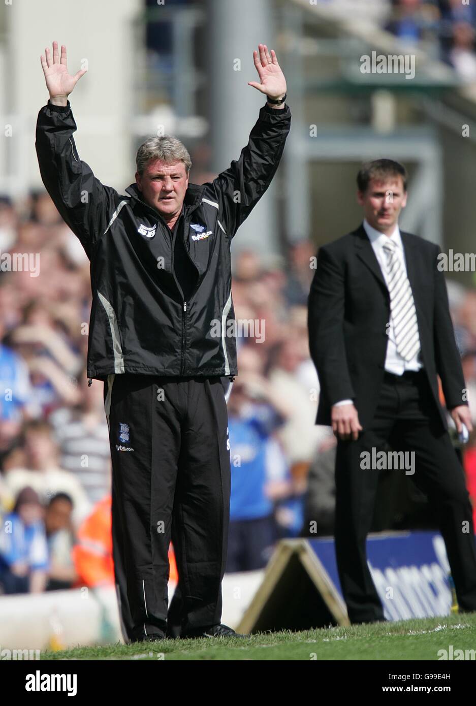 Newcastle united caretaker manager glenn roeder hi-res stock ...