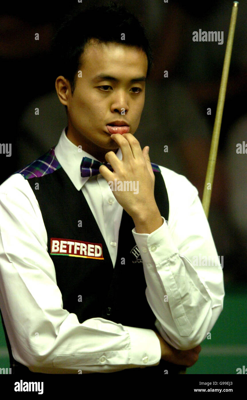 Hong Kong's Marco Fu during the semi final match against England's ...