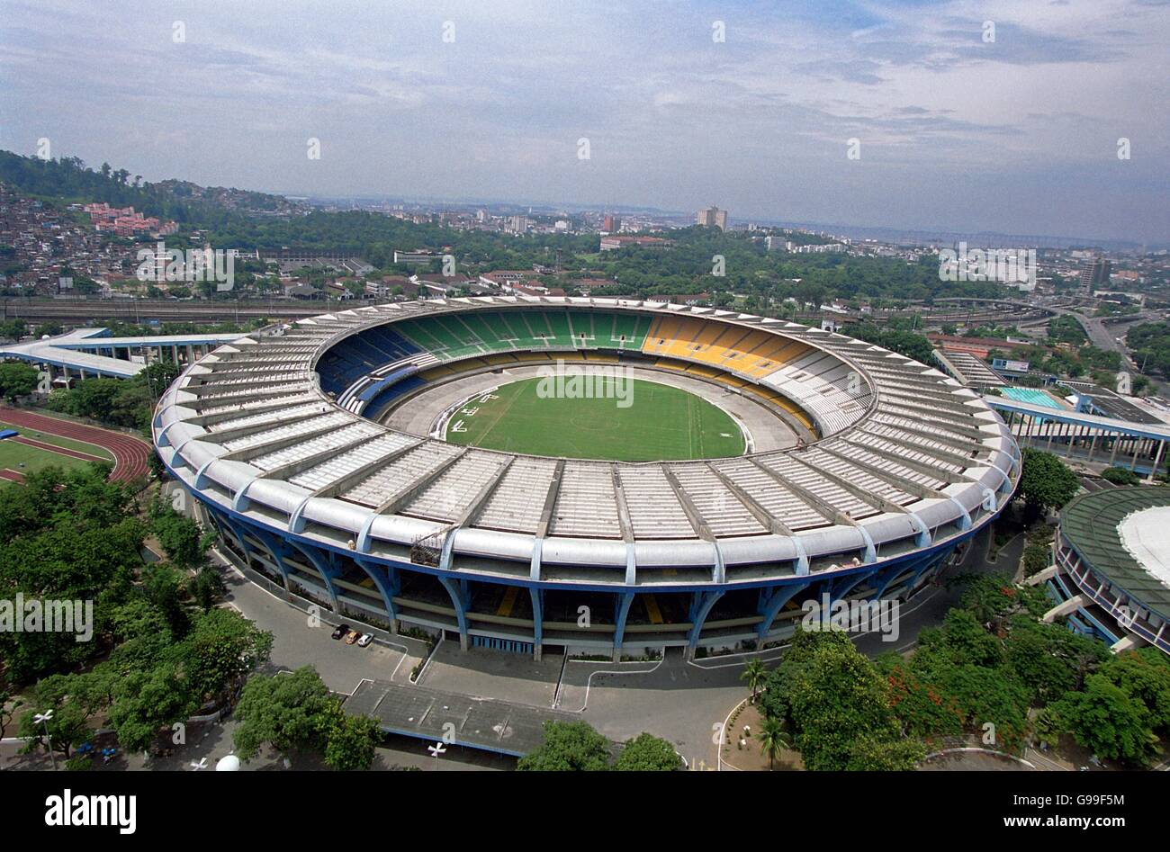 Brazilian Soccer - Aerial Views of Rio de Janeiro Stock Photo - Alamy