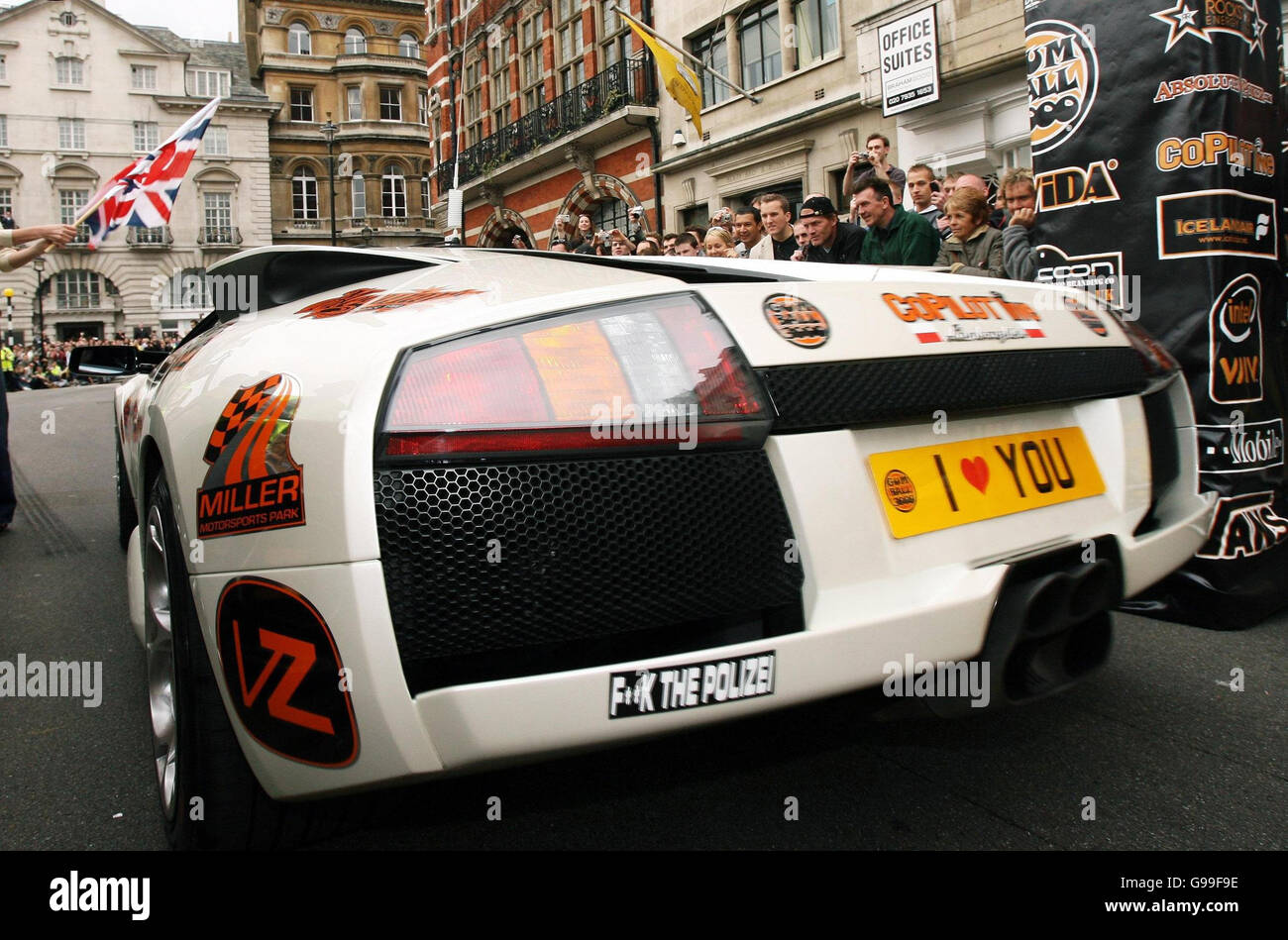 PLEASE NOTE LANGUAGE ON STICKER ON THE REAR OF CAR BUMPER. A ...