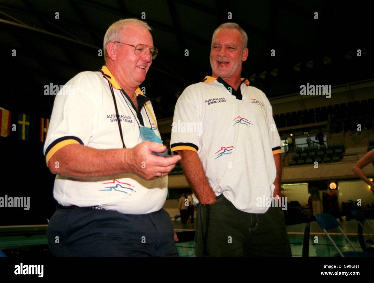 L-R; Australian Coaches, Dougie Frost and Greg Salter Stock Photo - Alamy