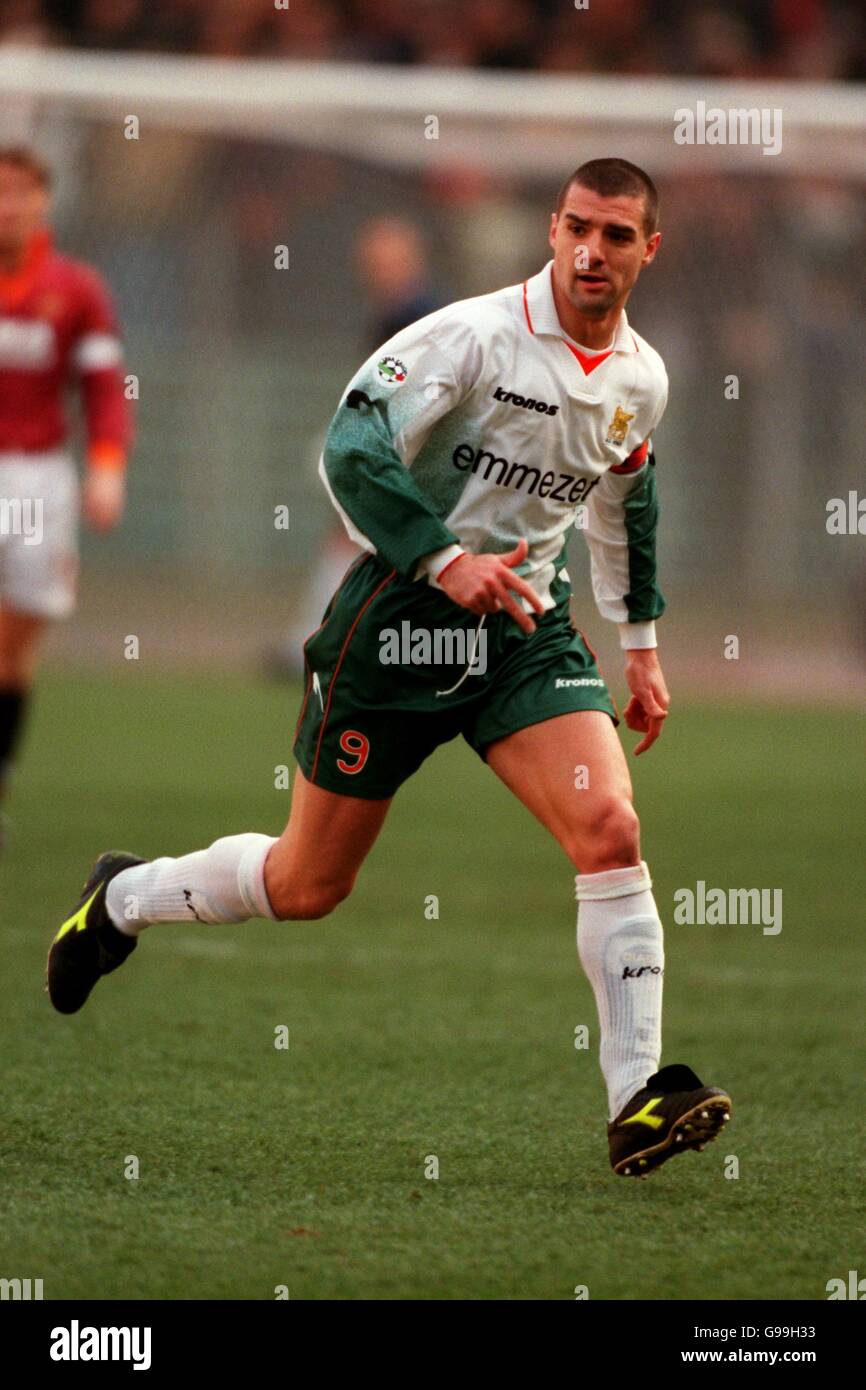Italian Soccer - Serie A - Roma v Venezia. Venezia's Filippo Maniero ...