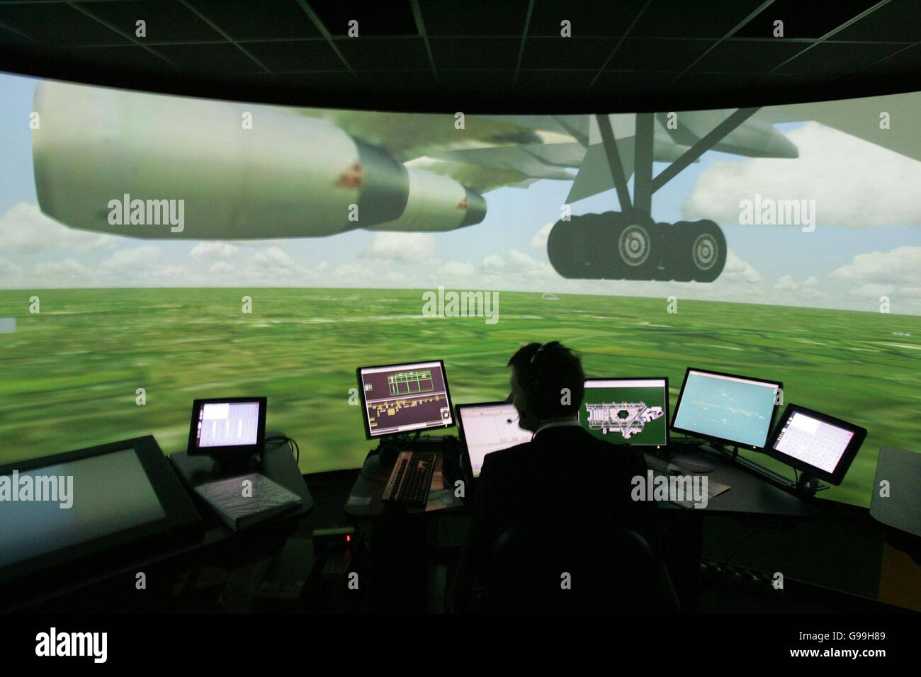 Control Tower Simulator Hi Res Stock Photography And Images Alamy