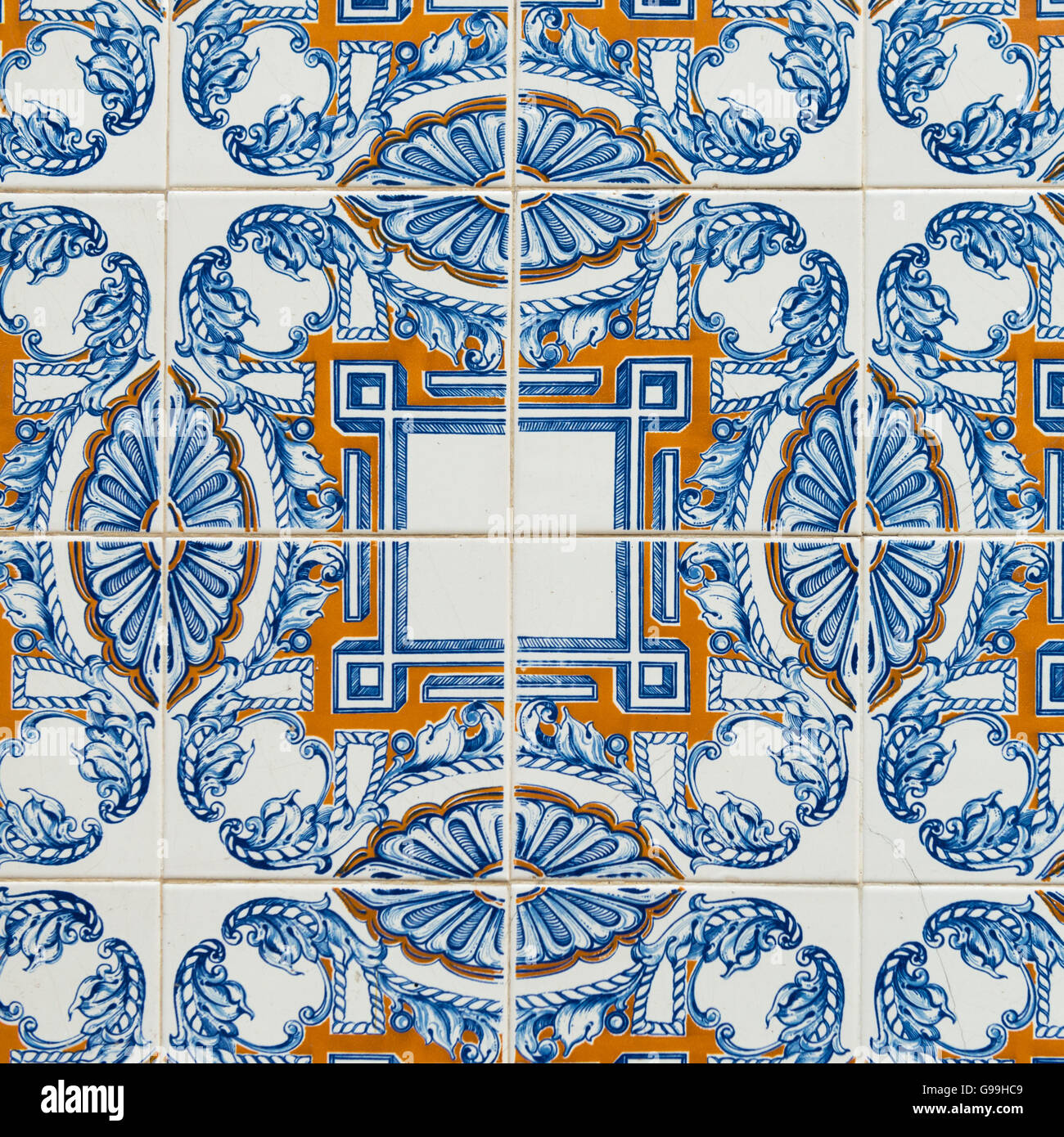 Vintage ceramic floor tiles hi-res stock photography and images - Alamy