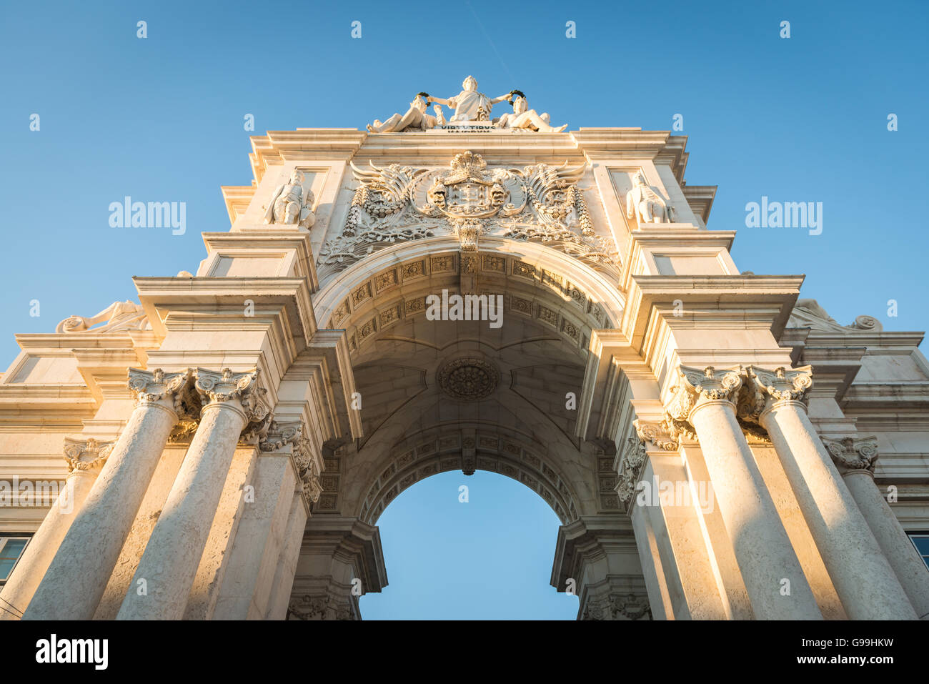Arco da Rua Augusta Stock Photo - Alamy