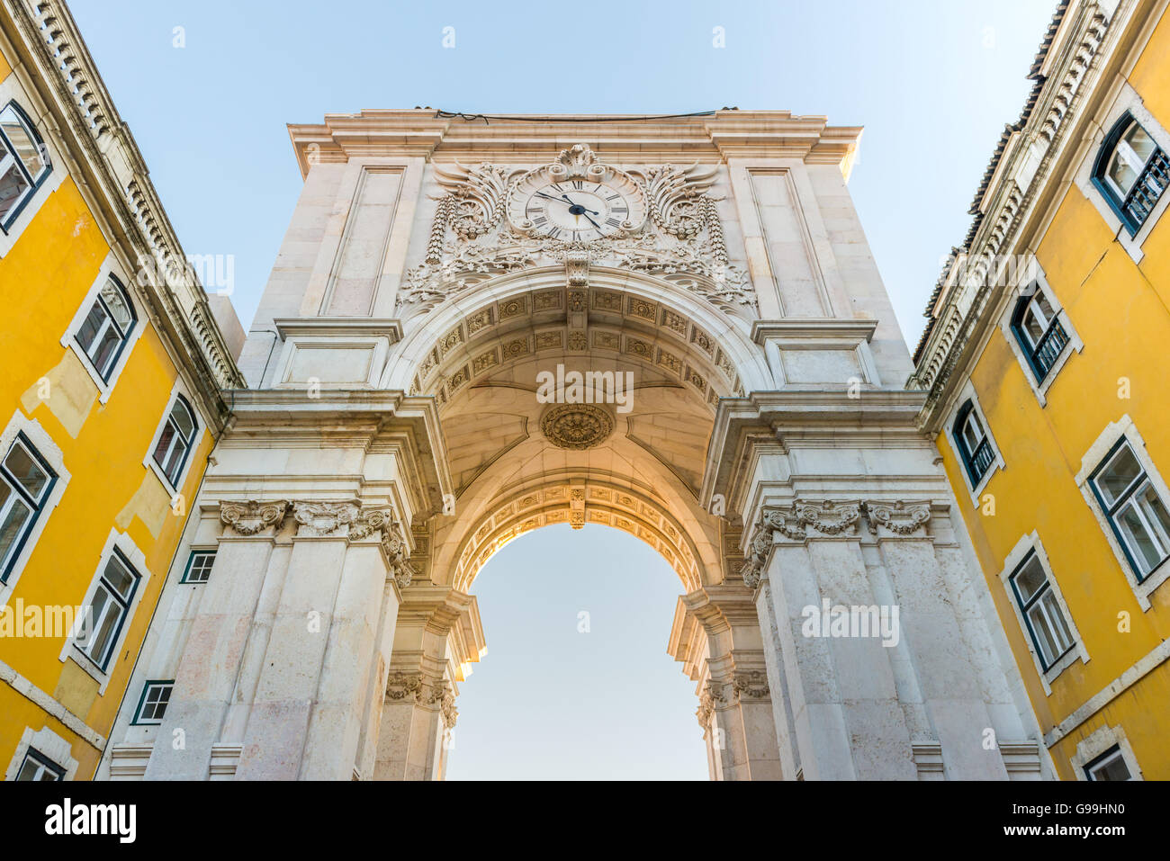 Arco da Rua Augusta Stock Photo - Alamy