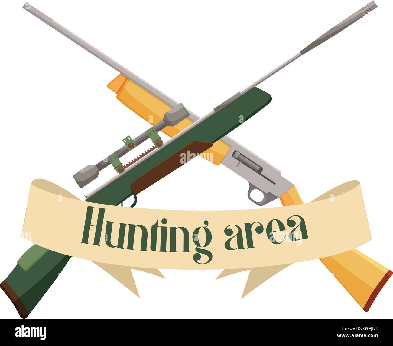 White background color hunting Cut Out Stock Images & Pictures - Alamy