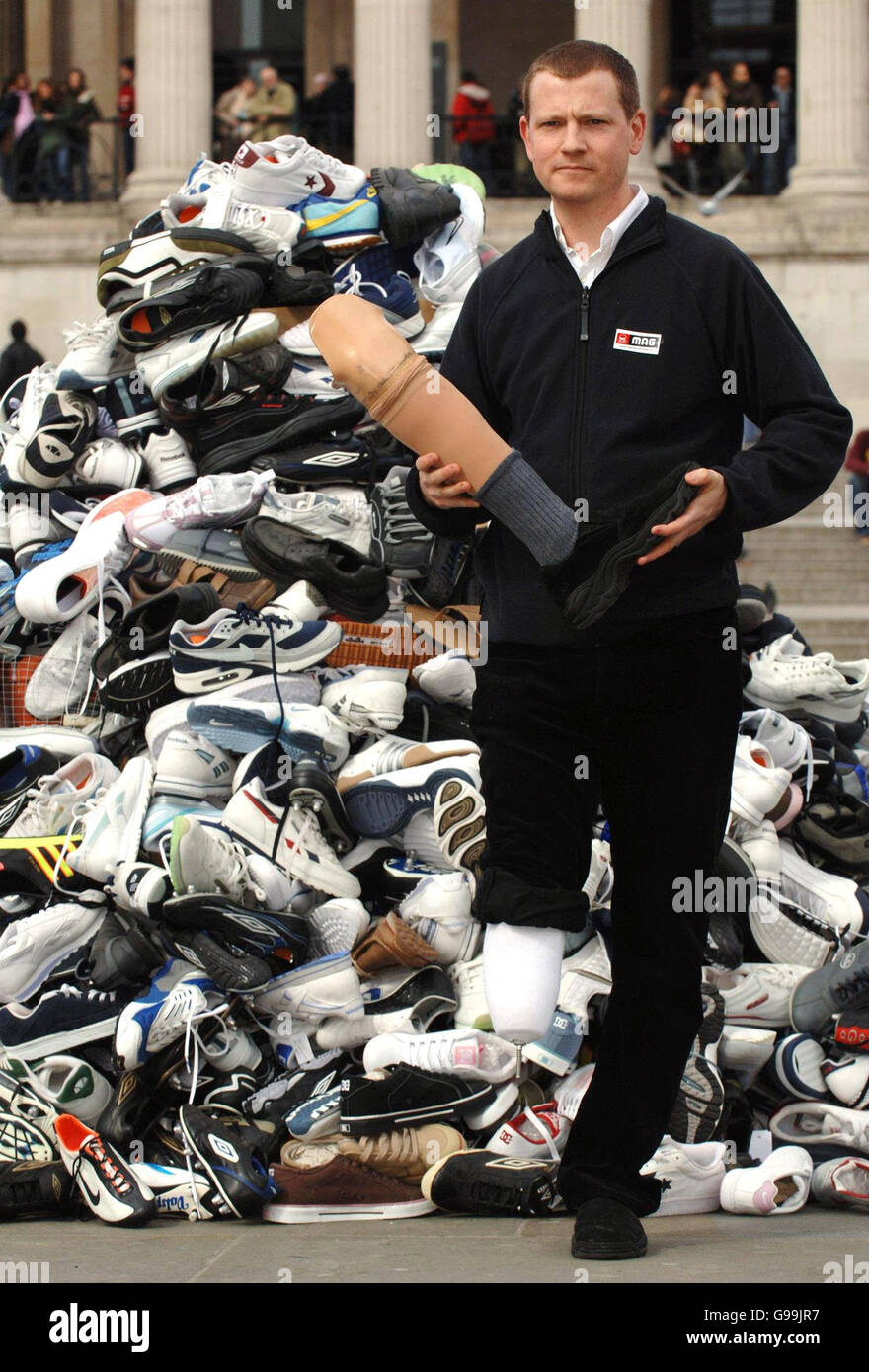 Each representing life lost landmines so far year hi-res stock ...