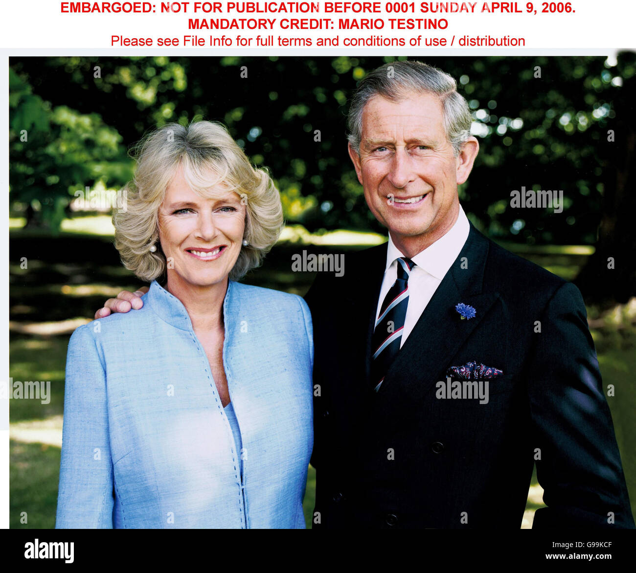 Official picture charles camilla hi-res stock photography and images ...
