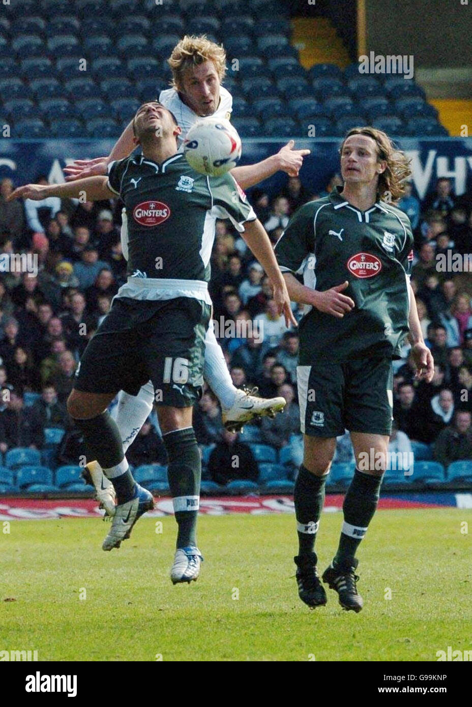 During their coca cola championship match at elland road hi-res stock ...