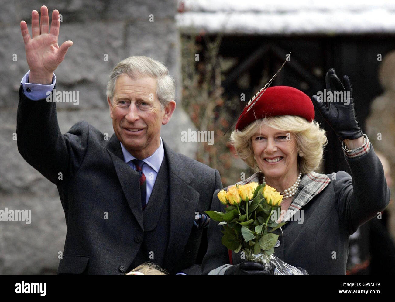 The Duke and Duchess of Rothesay (as their known in Scotland) at ...