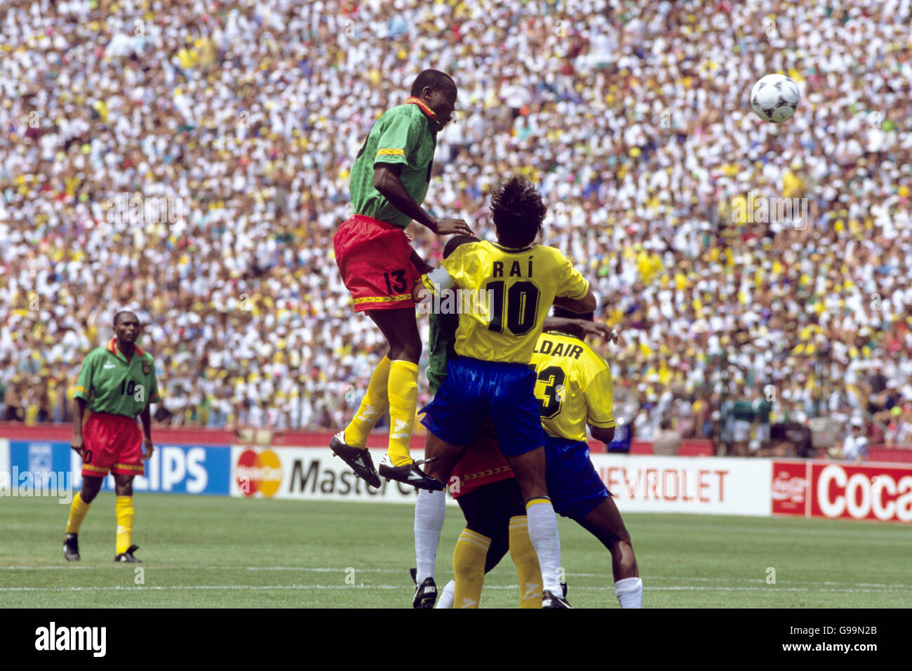 Soccer - FIFA World Cup USA 94 - Group B - Brazil v Cameroon - Stanford ...