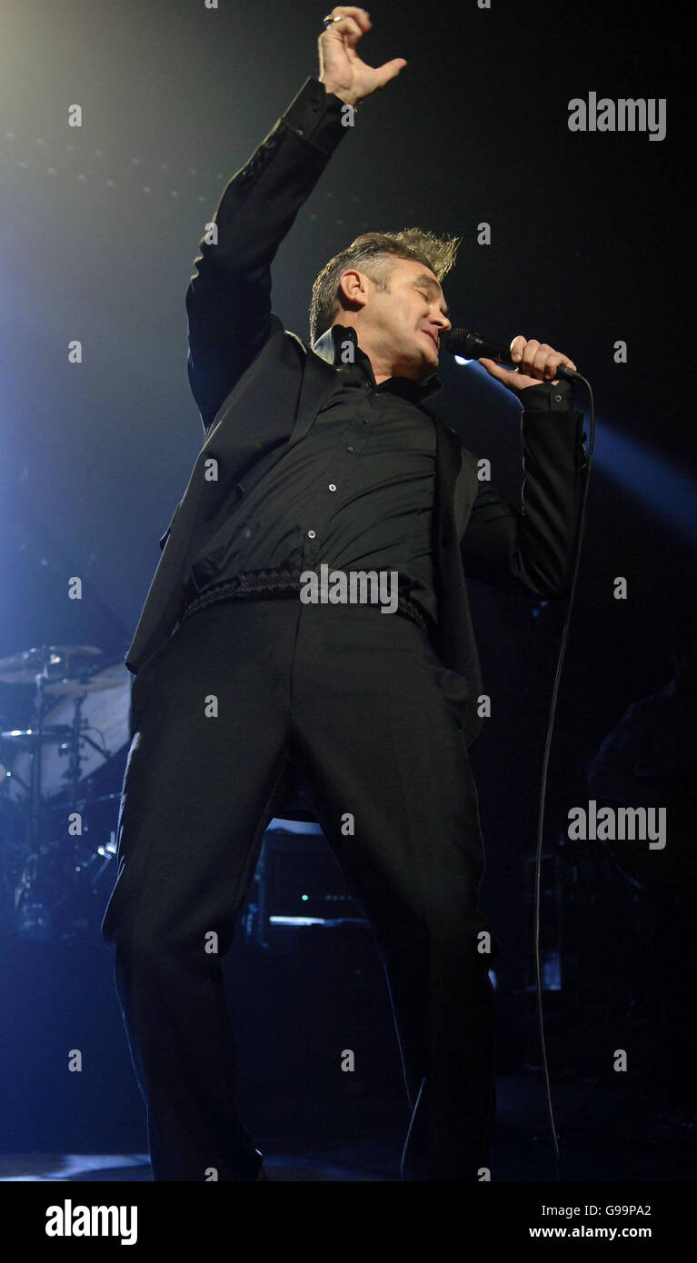 Morrissey performs lowry centre hi-res stock photography and images - Alamy